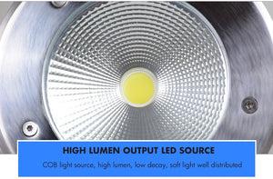 100mm surface size Underground interlock Light LED Outdoor Ground Ligh