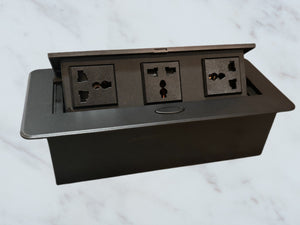 Table Popup Socket, Power Outlet LED Receptacle IP40 Protection Grade