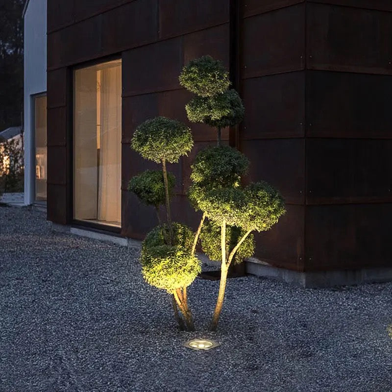 100mm surface size Underground interlock Light LED Outdoor Ground Ligh